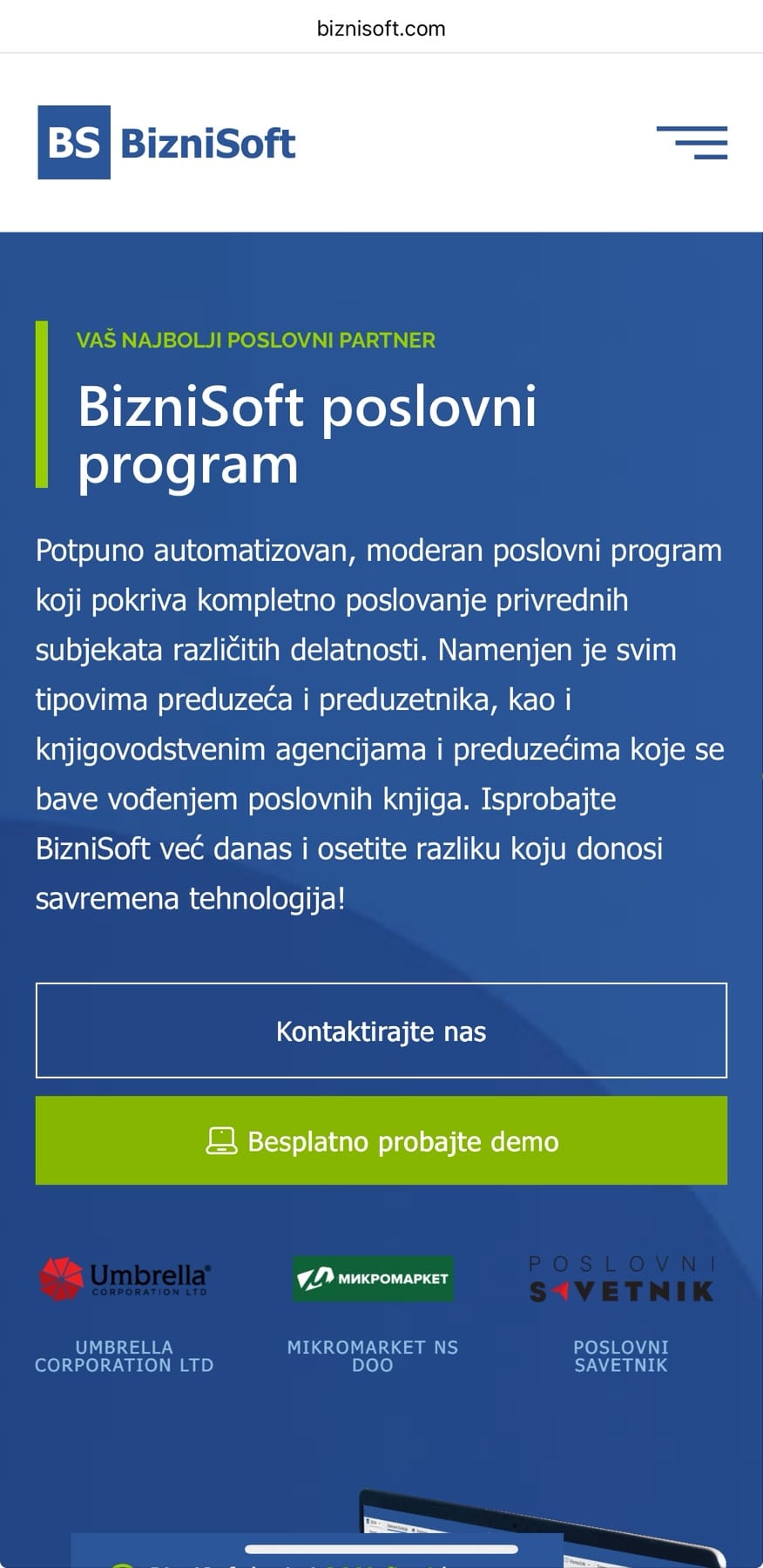 Home - - BizniSoft Distributer - Kragujevac-Dragan Cupara i Misa Glisic ...